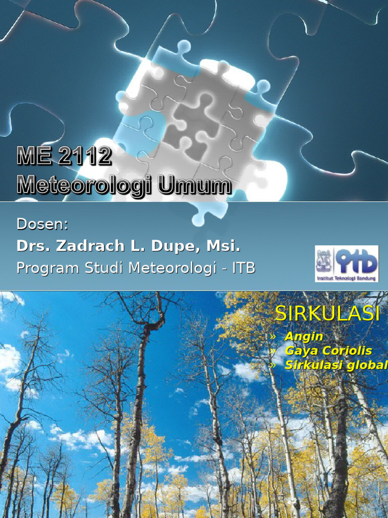 Meteorologi dan Angin oleh ITB | PDF
