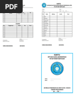 Contoh Kartu SPP | PDF