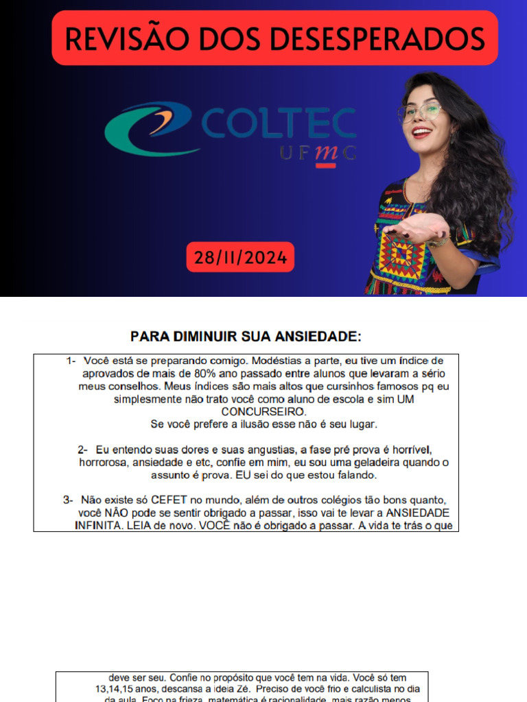 Links para Revisão | PDF | Matemática