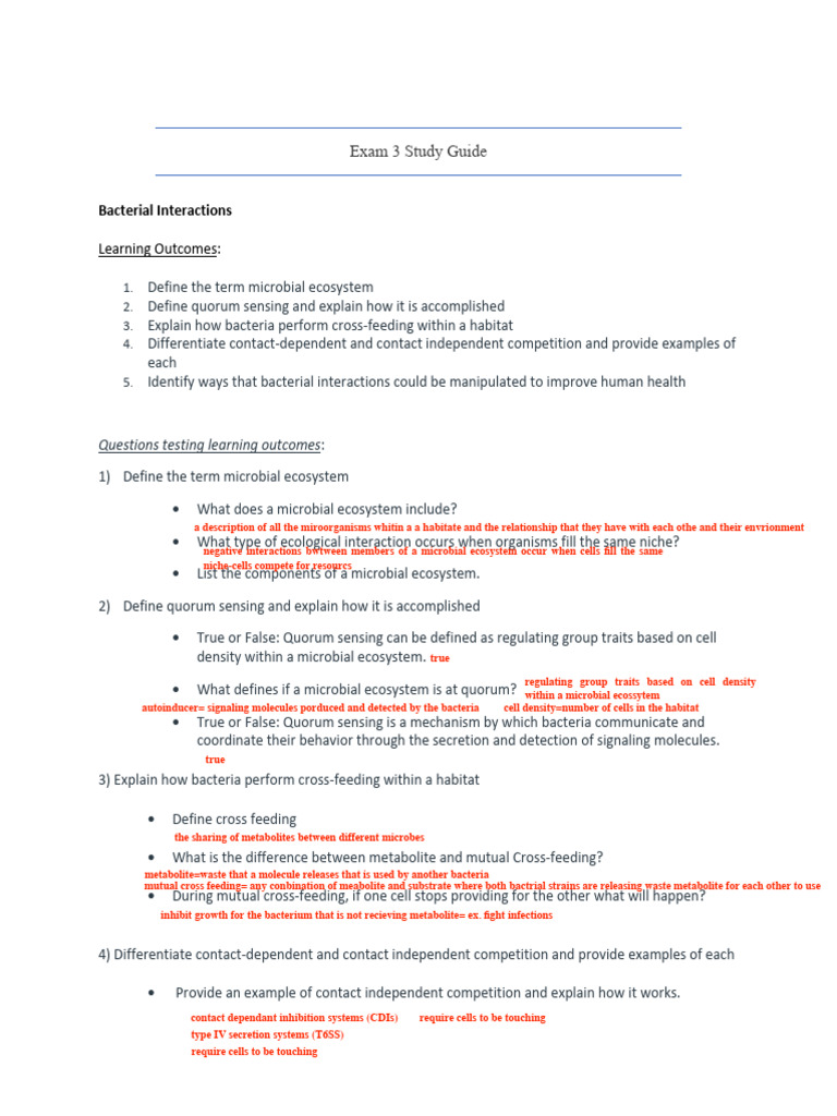 BIOL 211 Studyguide - 510-Exam3 | PDF | Immune System | Adaptive Immune System