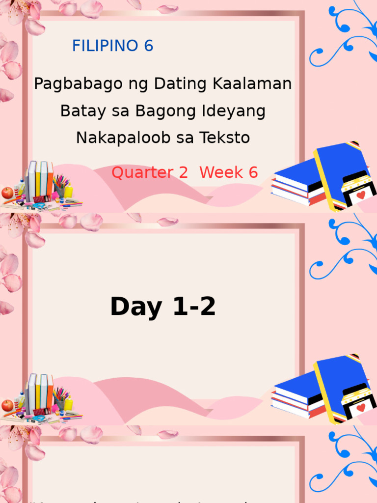 Gr.6 Fil WK 6 q2 | PDF