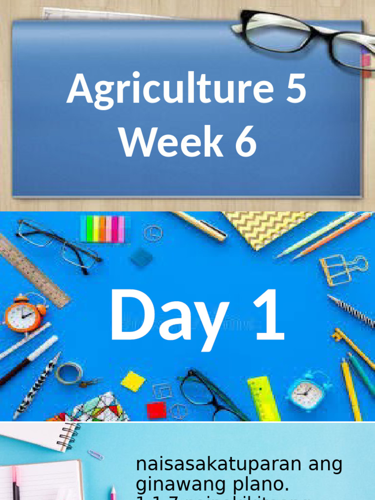 Agri5 q3w6 Melc | PDF