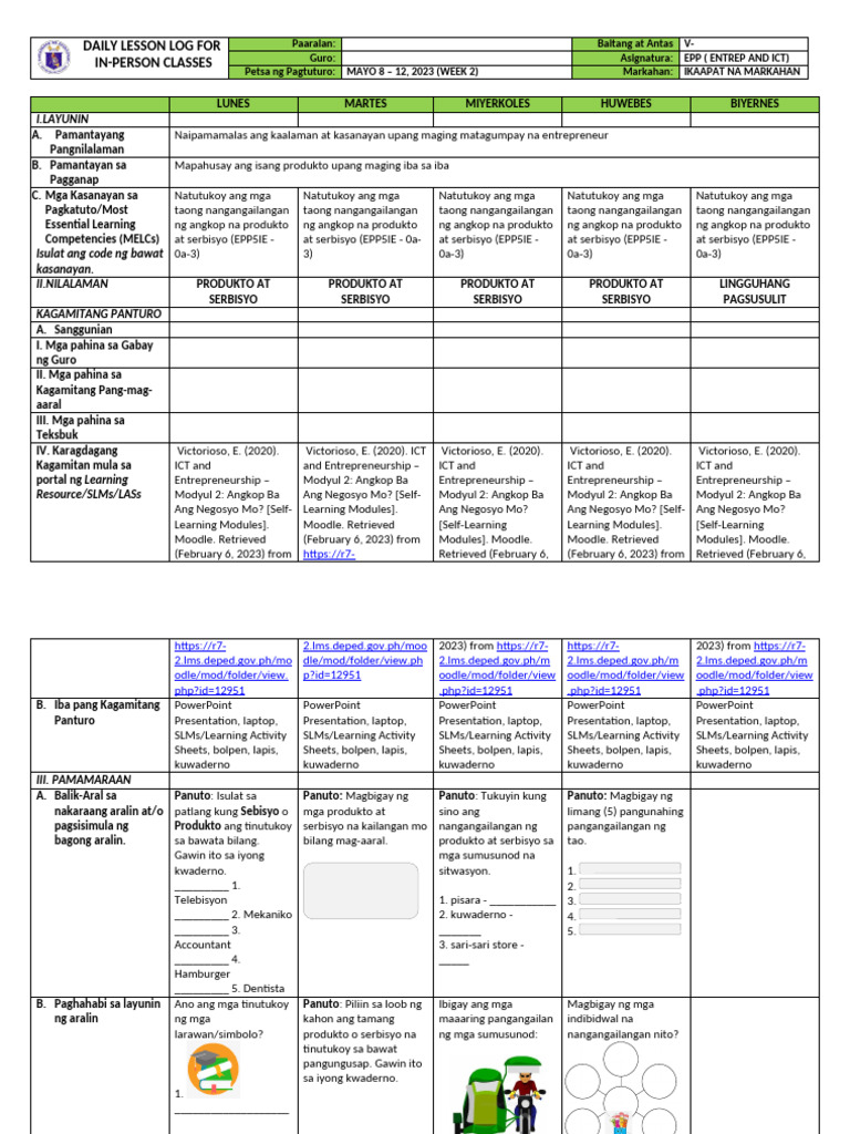 Epp-Ict 5 Week 2 | PDF