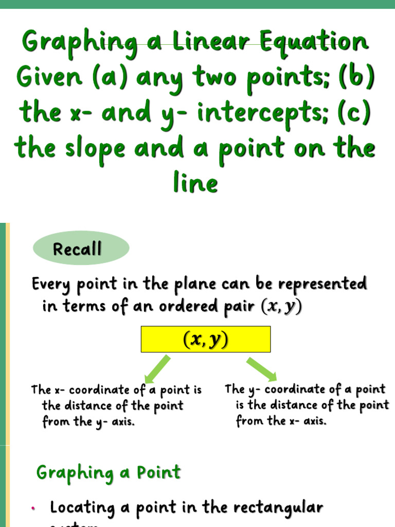 Math 8 Modular 10212024 | PDF | Cartesian Coordinate System | Slope