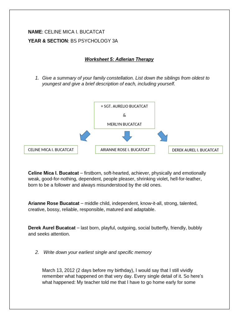 Counseling Lp3 (Final) | PDF | Feeling | Sibling