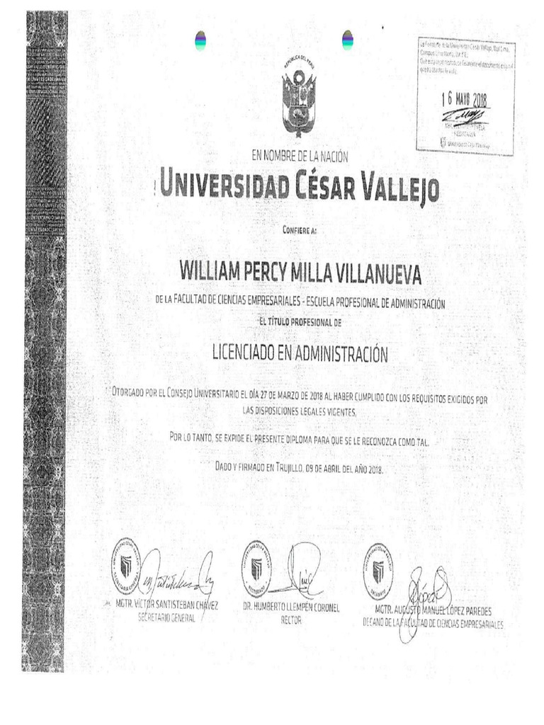 Documentos de CV Actualizados - Organized | PDF