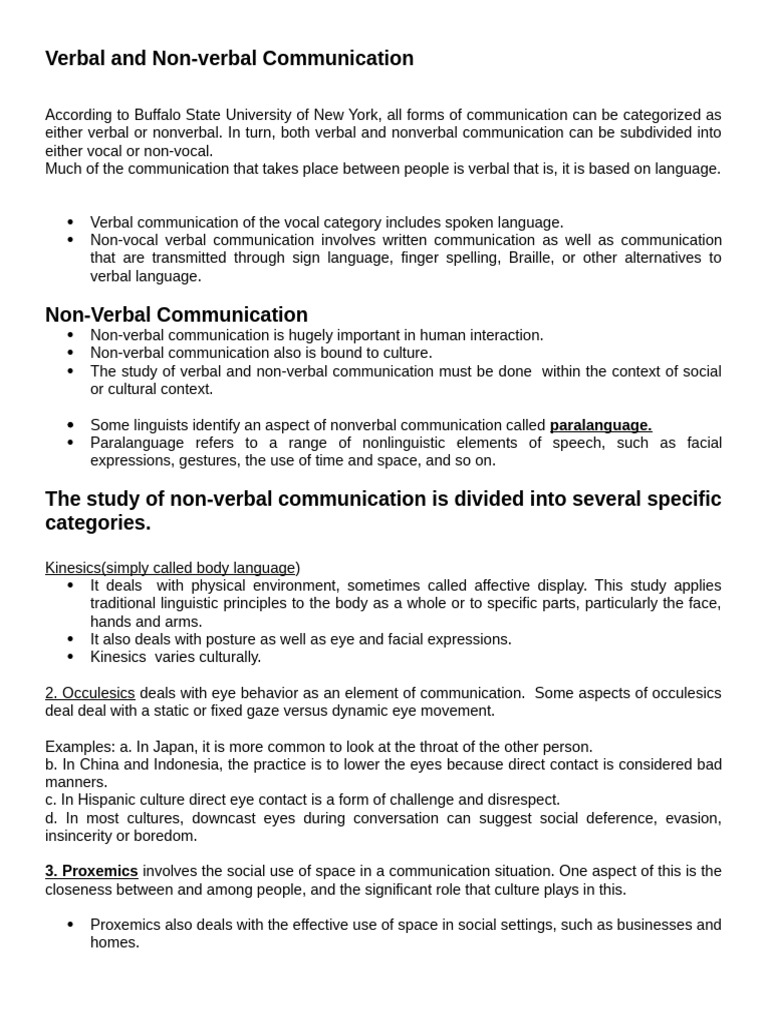 COMM2 | PDF | Nonverbal Communication | Communication