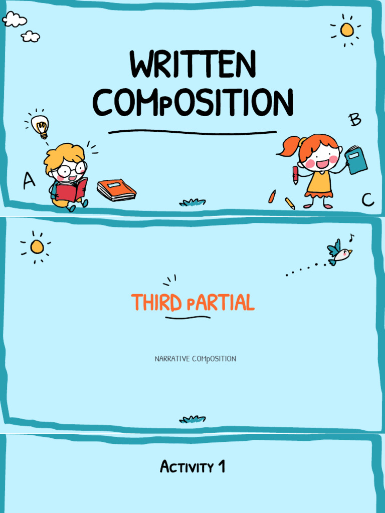 Composition. 3rd Partial | PDF | Human Communication