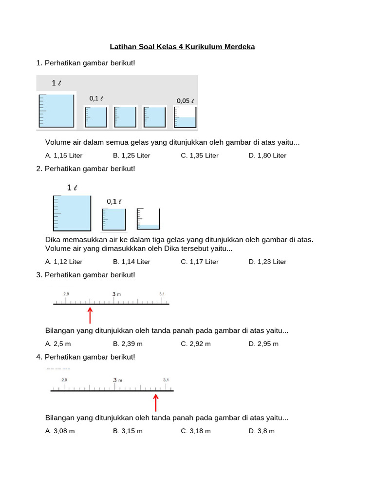 Latihan Soal 04 Desimal Kurmer | PDF