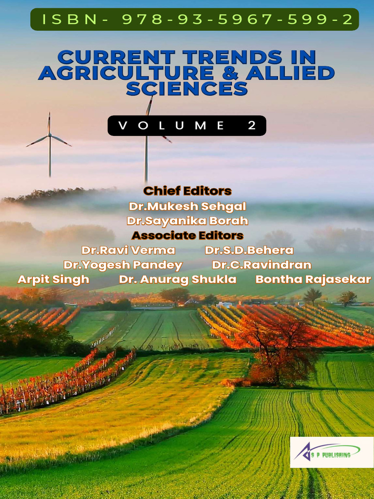 Current Trends in Agriculture Vol. 2 | PDF | Agriculture | Sustainable ...