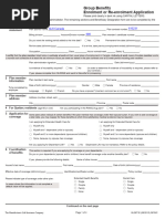 Sun Life Enrollment/Change Form | PDF | Life Insurance | Trustee