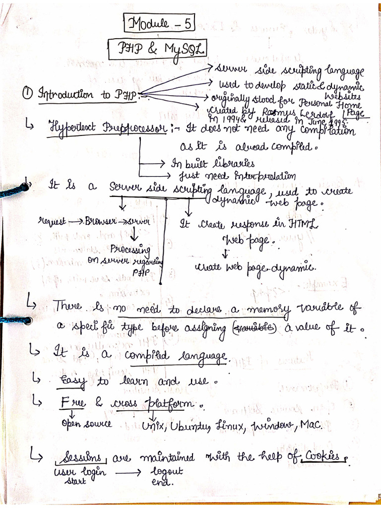 PHP and Json Notes | PDF