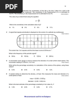 Uncertainties Questions Physics Ocr A - A Level | PDF | Significant ...