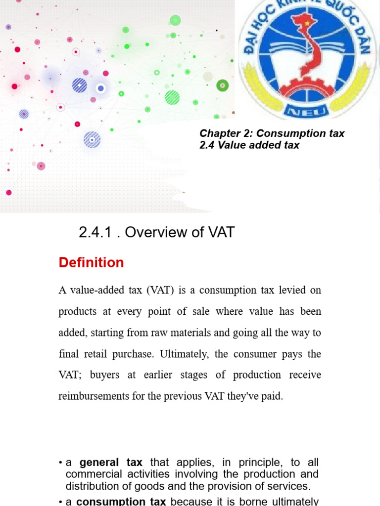 VAT Slides | PDF | Value Added Tax | Taxes
