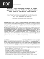 Thyroid - Cytology (FNAC) - Bethesda System (TBSRTC) - Details | PDF ...