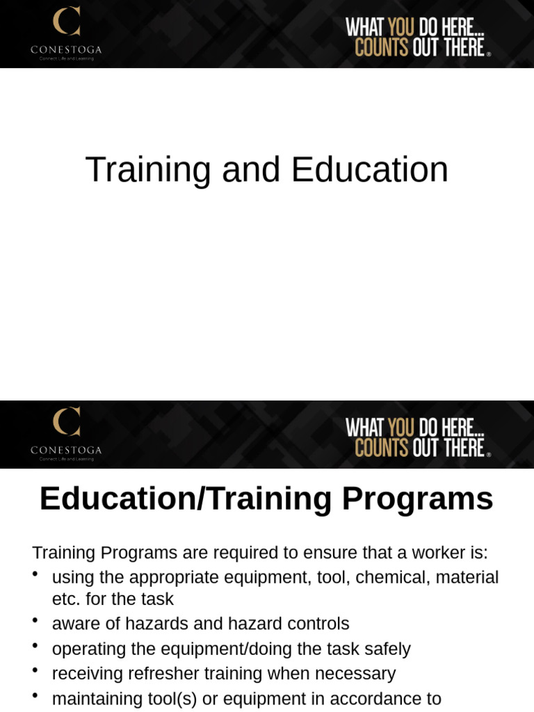 Week 5 Training and Education | PDF | Business | Safety