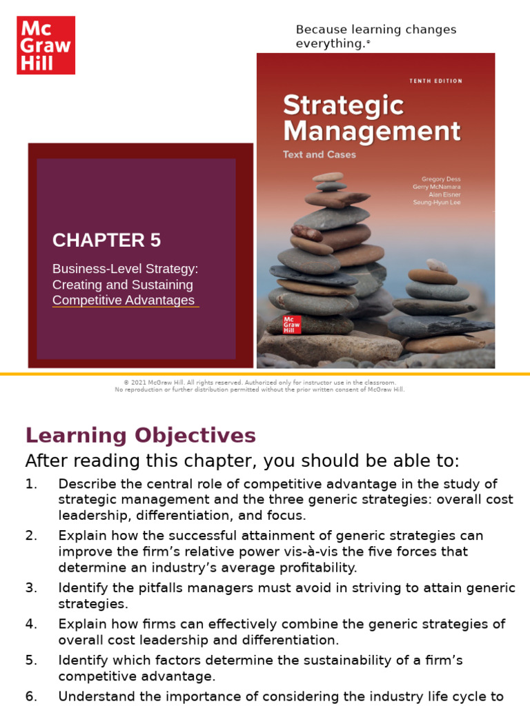Chapter 5 Business Level Strategy | PDF | Competitive Advantage ...