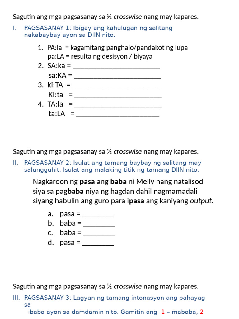 1st Part of PABULA | PDF
