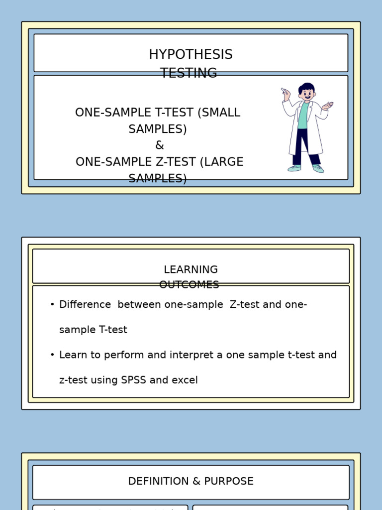 Topic6 - One-Sample Z-Test & T-Test - Rhea Ruiz | PDF | P Value ...