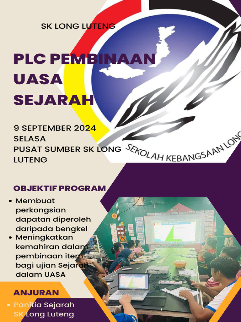 OPR Bengkel Pembinaan Item Sejarah SK Long Luteng | PDF