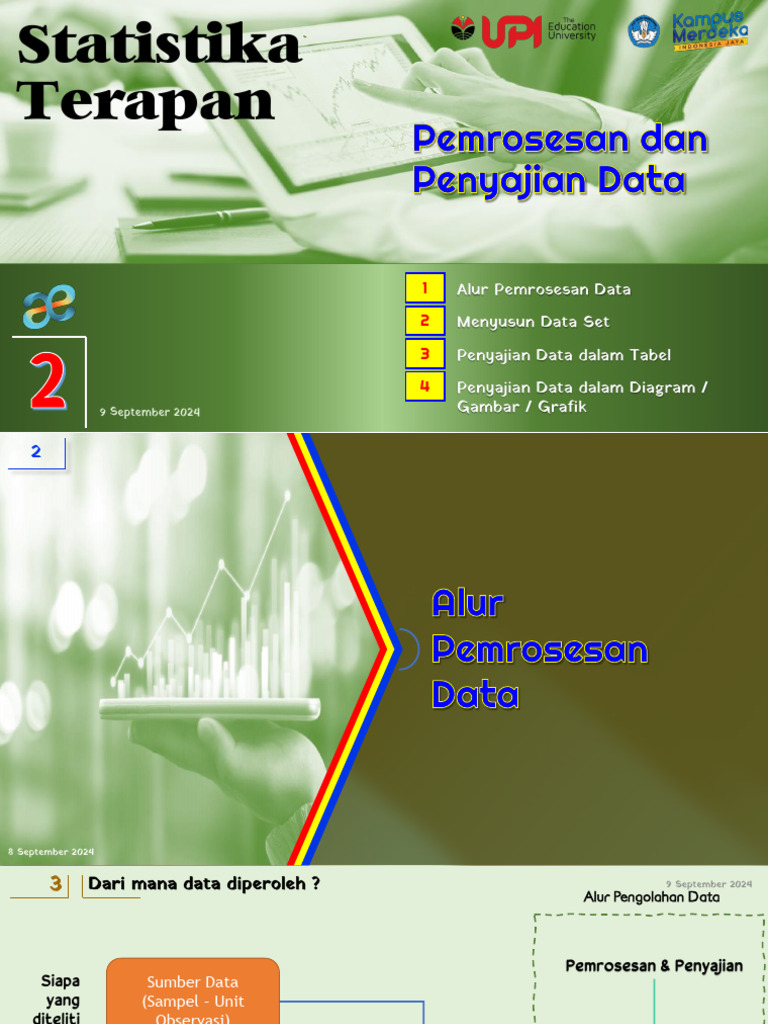 02 - Pemrosesan Dan Penyajian Data | PDF