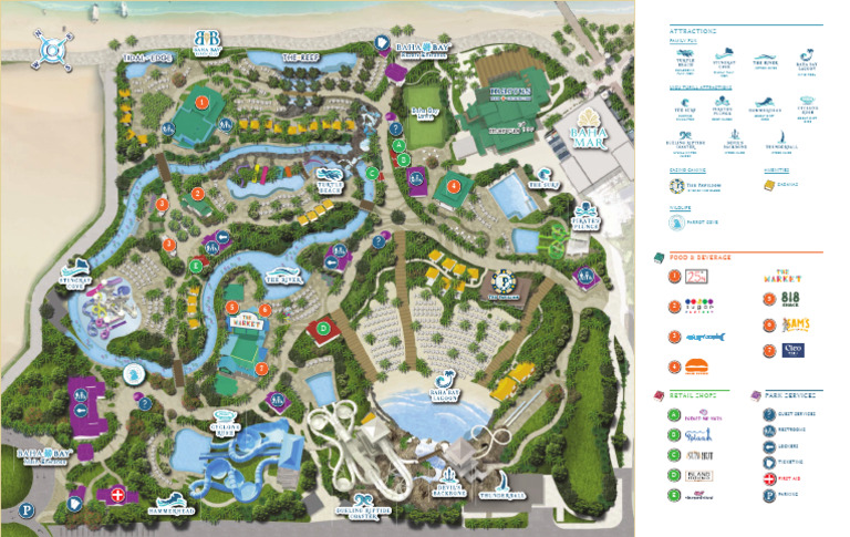 Baha Bay Map 2024 | PDF | Water Sports