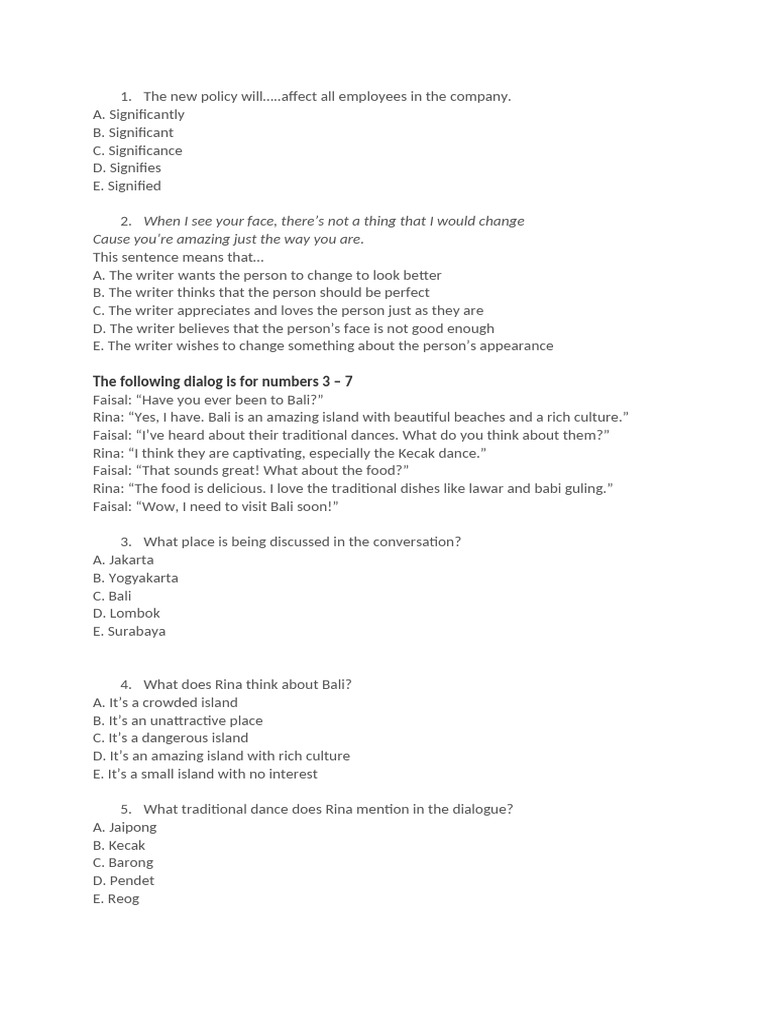 Latihan Sas Kls Xi Pdf