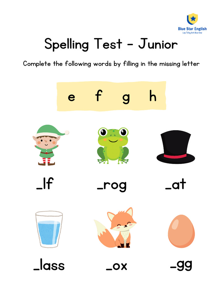 Illustrative Medial Sounds Worksheet | PDF