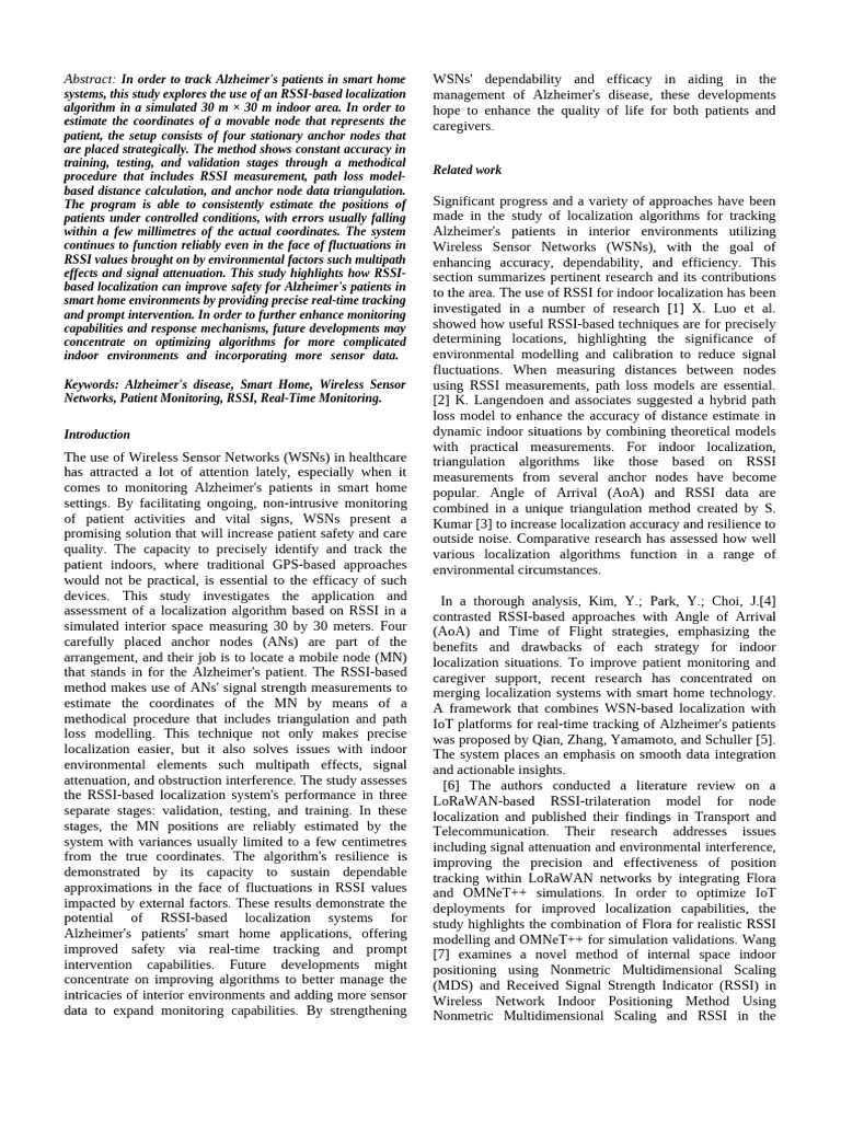 AD With WSN | PDF | Wireless Sensor Network | Internet Of Things