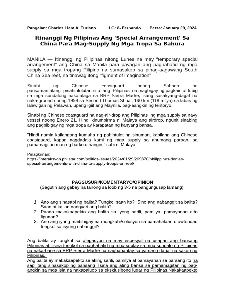Ap Balita | PDF