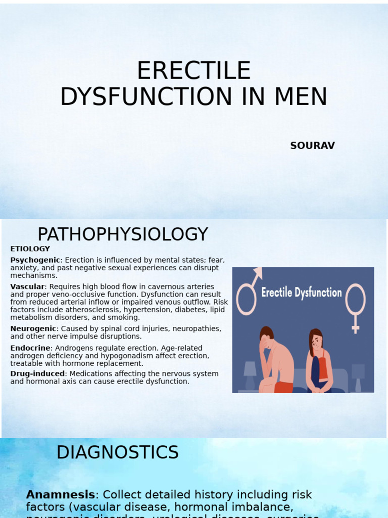 Understanding Erectile Dysfunction Causes | PDF | Erectile Dysfunction | Clinical Medicine