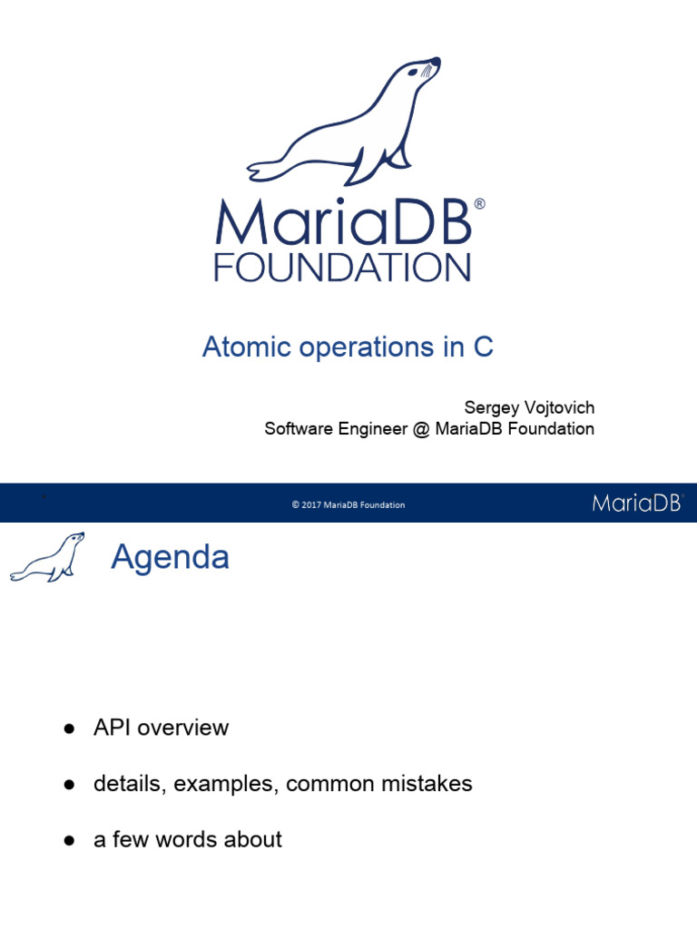 C Atomic Operations Guide | PDF | Computer Engineering | Computer Science