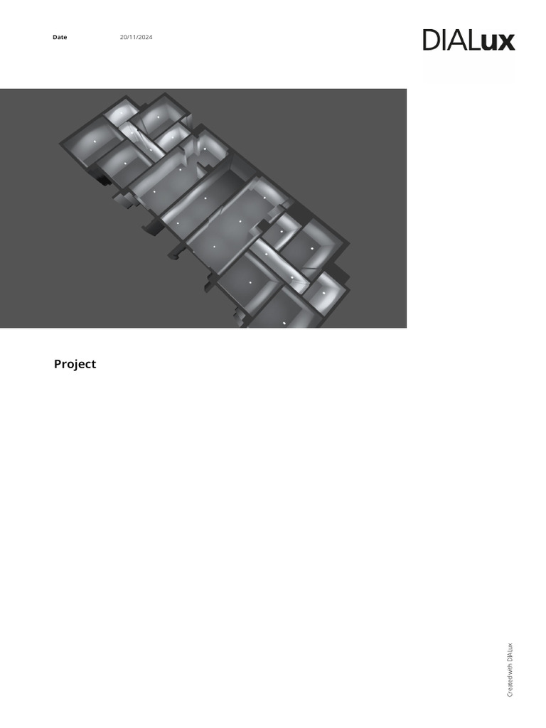 Project - Report Dialux Plan - A Guinea Equatorial Project | PDF ...