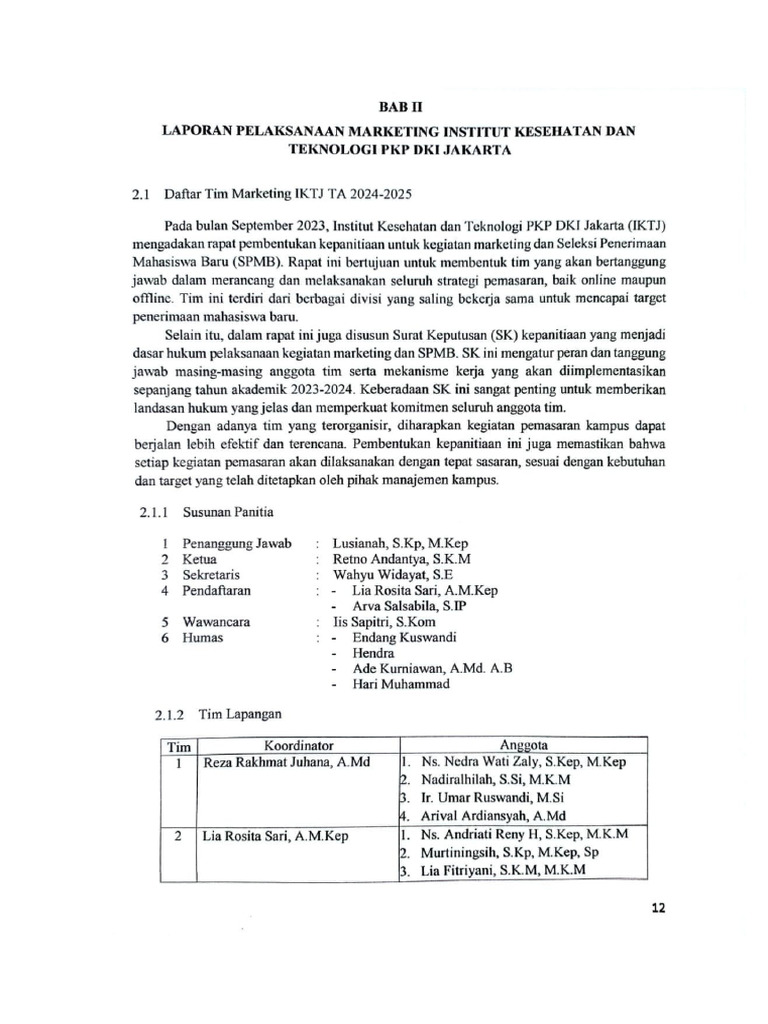 Kegiatan Promosi | PDF