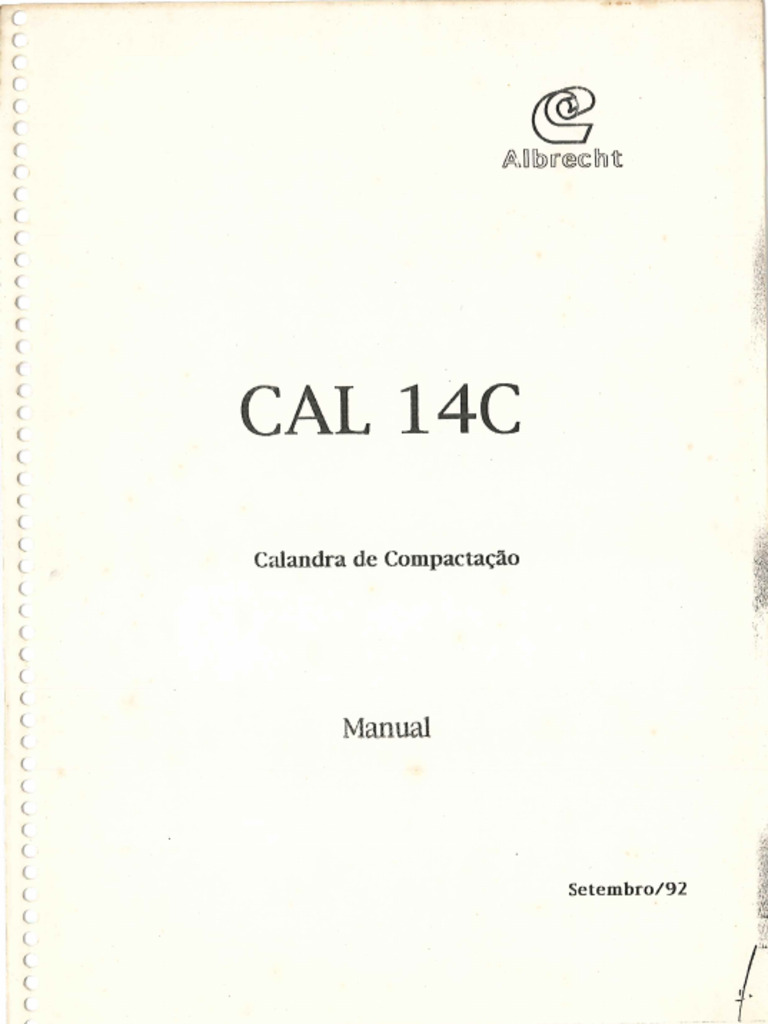 Manual Cal 14C | PDF
