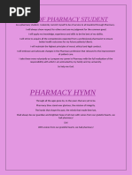 Pharmacist Oath | PDF