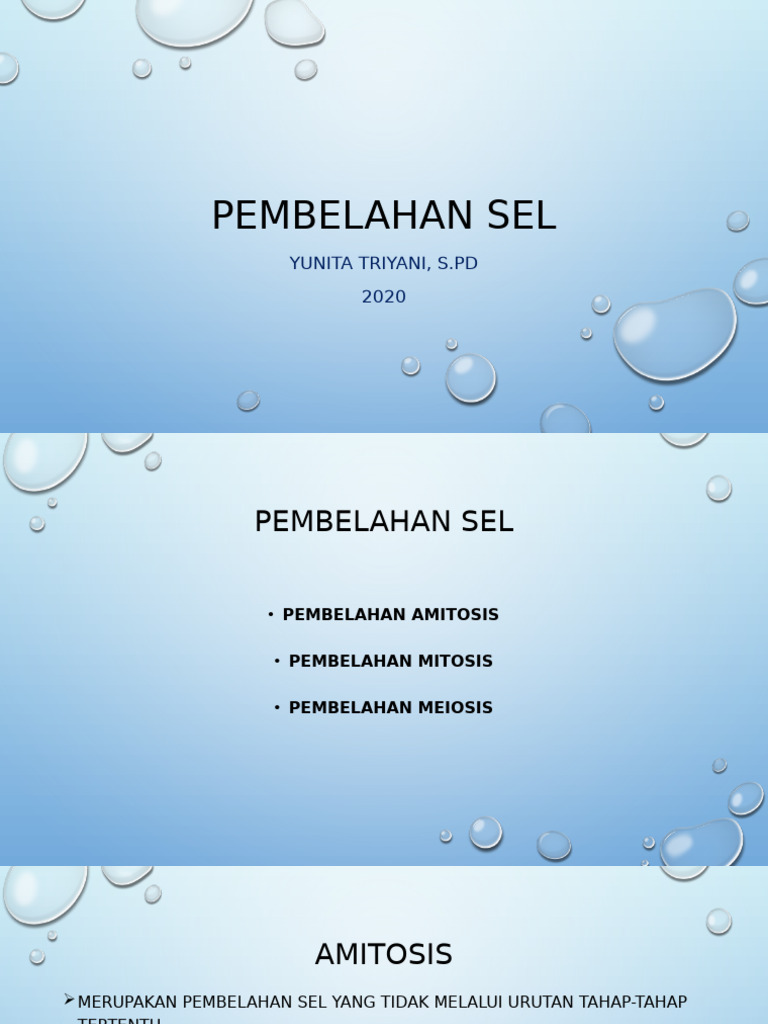 Pembelahan Sel | PDF
