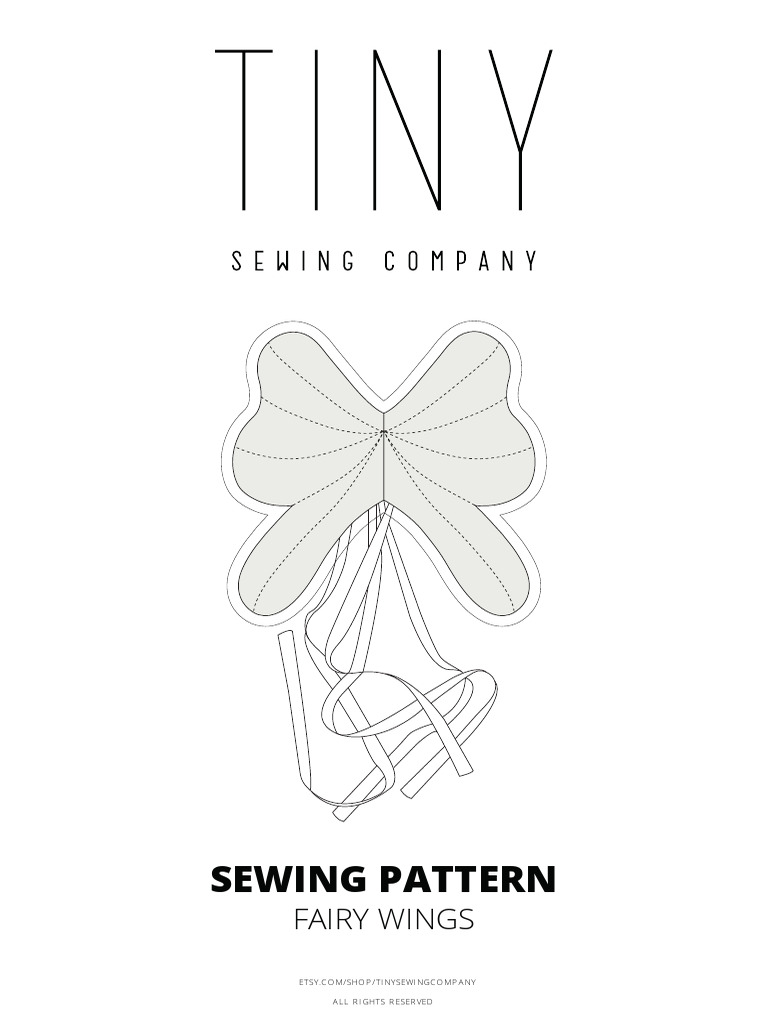 25 Sewing Pattern Tinysewingcompany | PDF | Seam (Sewing) | Sewing