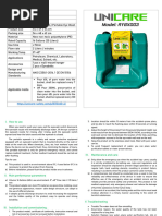 Eyewash Station Use and Maintenance Guide | PDF | Shower | Purified Water