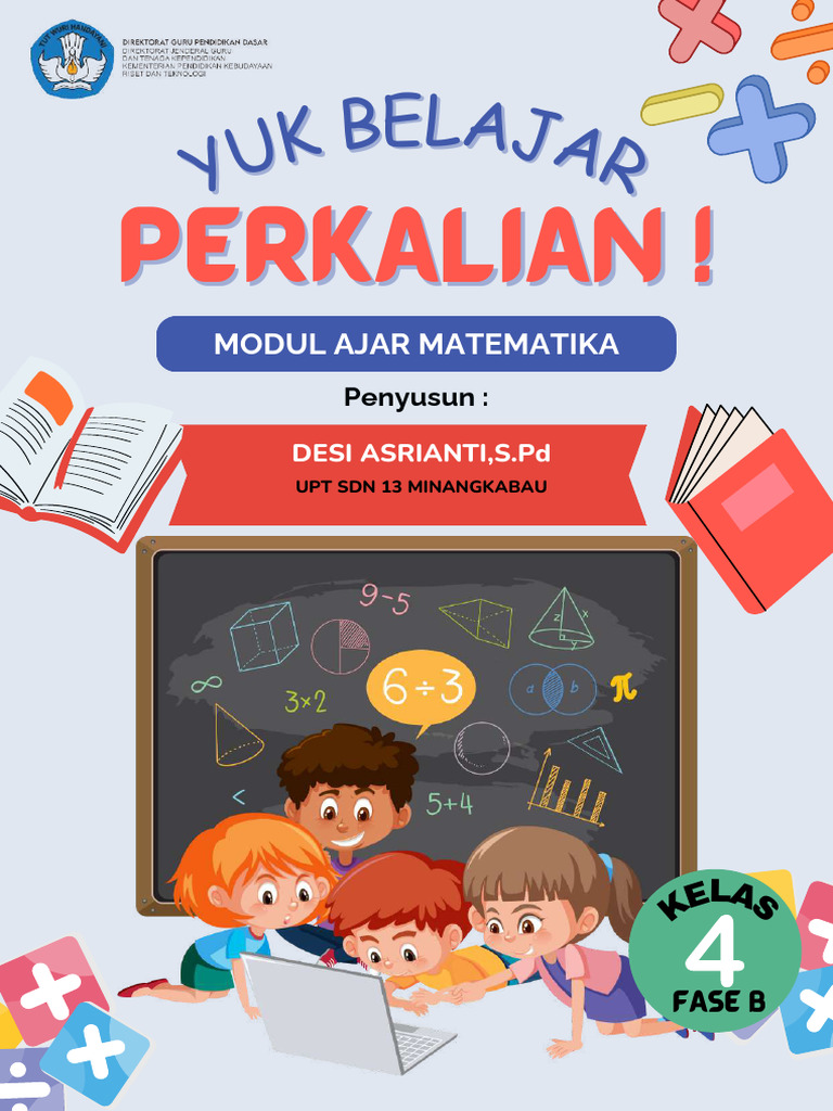 Modul Ajar Matematika - Yuk Belajar Perkalian! - Fase B - 7EJbOPymgQ | PDF