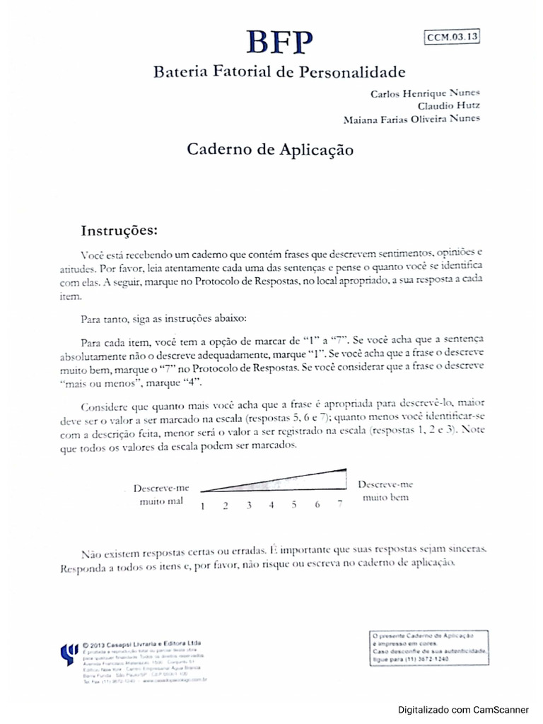 BFP - Manual | PDF