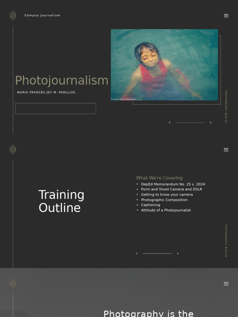 Photojournalism Basics and Captioning | PDF | Shutter (Photography ...
