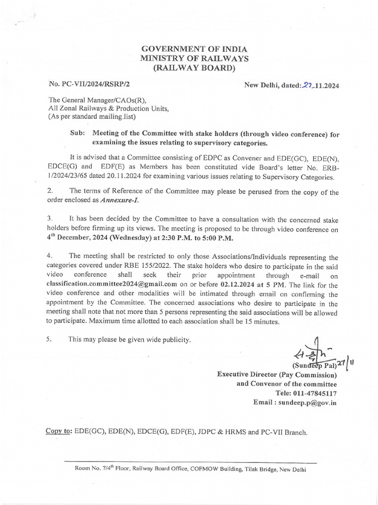Letter To All ZR and PUs | PDF