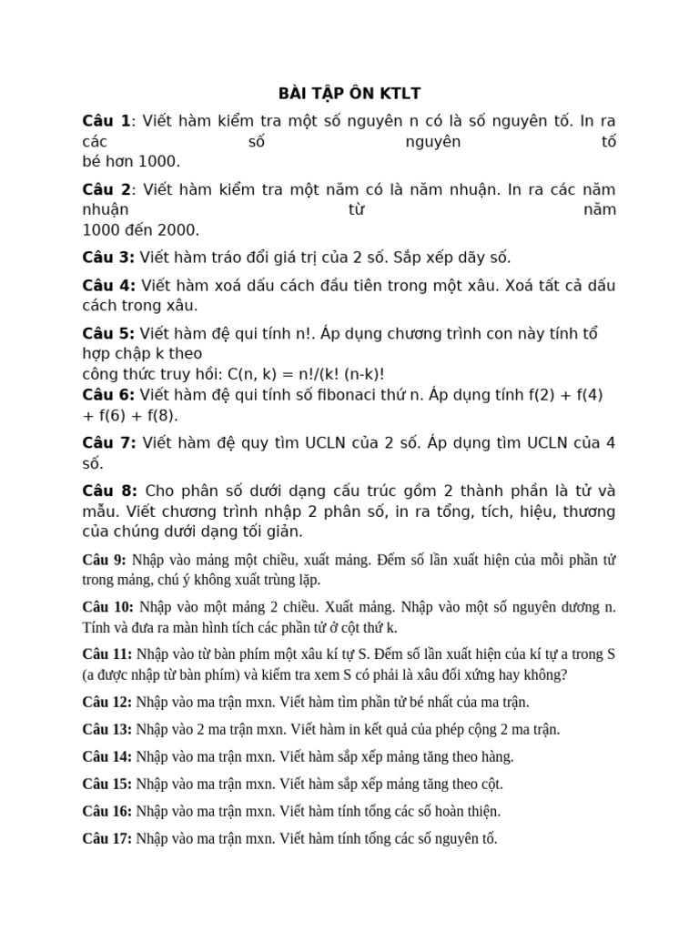 BT On KTLT 2023 | PDF