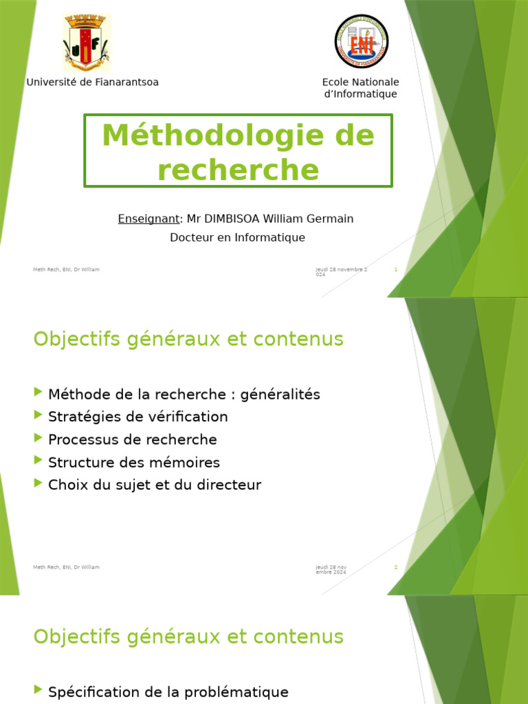 Méthodologie de Recherche | PDF | Plagiat | Méthode scientifique