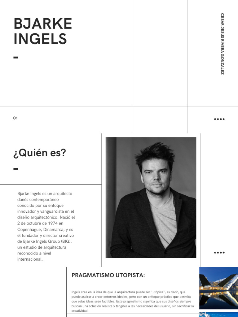 Bjarke Ingels: Innovación en Arquitectura | PDF