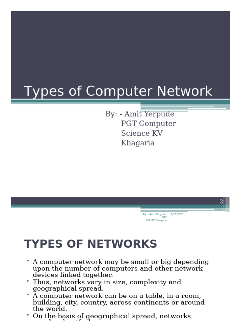 Types of Computer Network | PDF