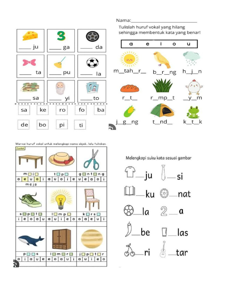 Melengkapi Kata | PDF