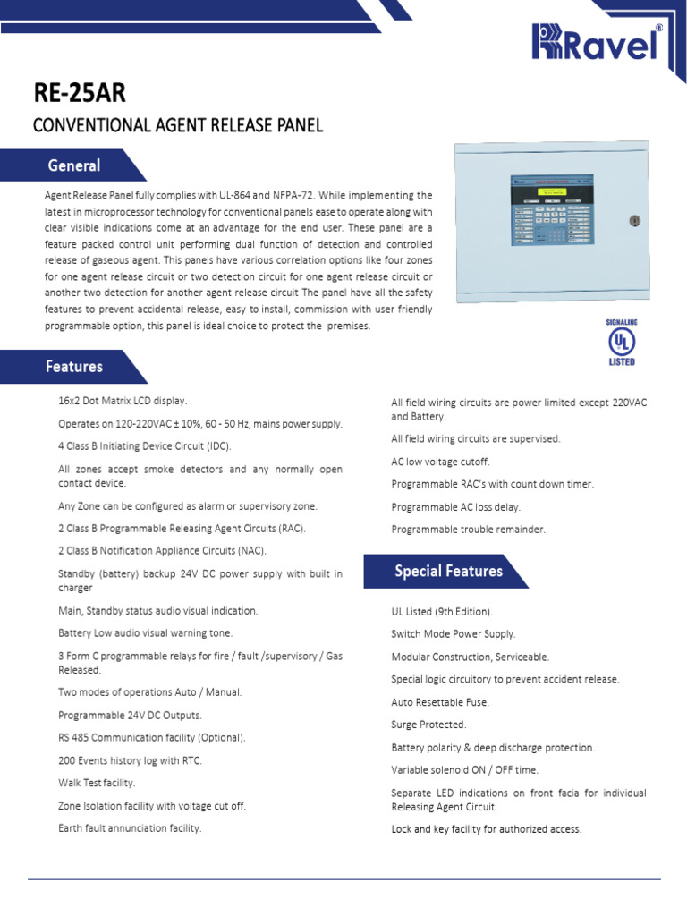 Re 25ar Rev 02 en - 8 - 10 - 20 | PDF | Power Supply | Relay