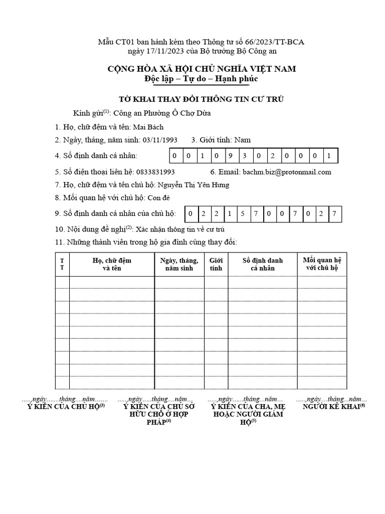 CT01 Thong Tu 66 | PDF
